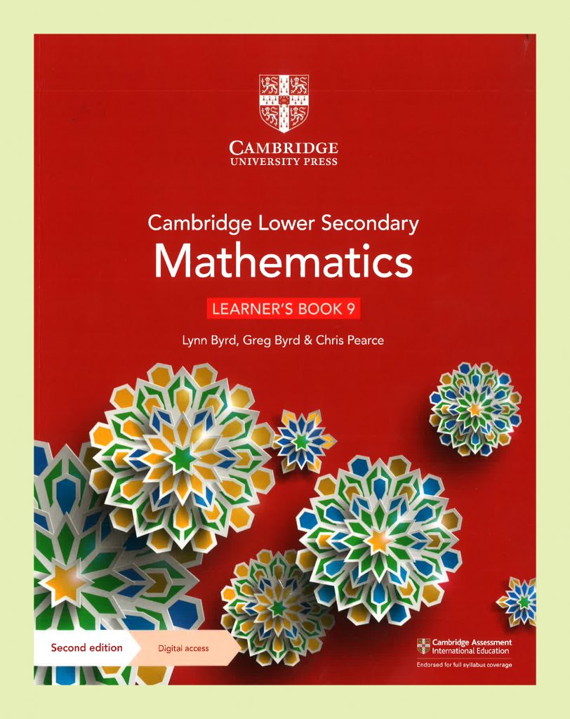 Cambridge Lower Secondary Mathematic Learner's Book 9 - iebook99