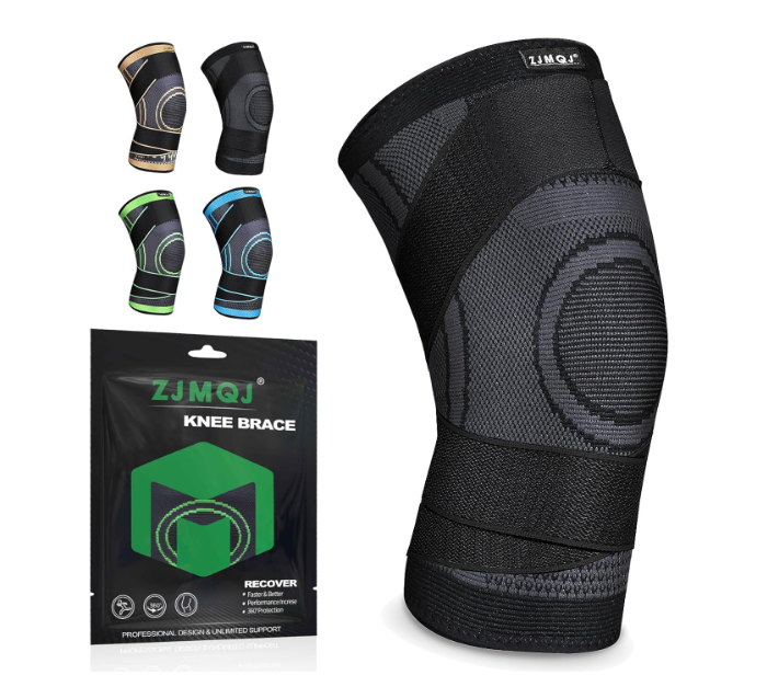 Premium Knee Brace with Removable Adjustable Straps – Compression ...