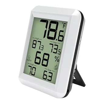 Urageuxy Digital Hygrometer & Indoor Thermometer – Temperature and ...